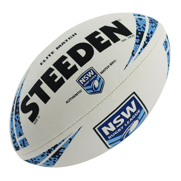Steeden NSW Rugby League Elite Match Ball | Kingsgrove Sports