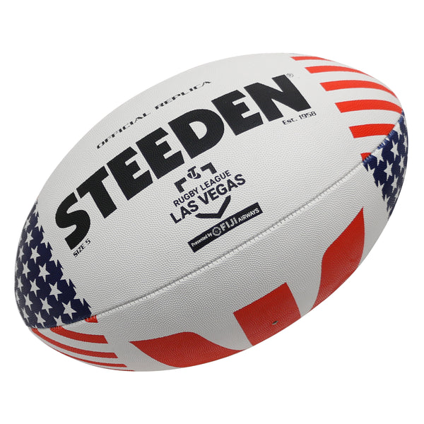 Steeden NRL Las Vegas Replica Rugby League Ball | Kingsgrove Sports