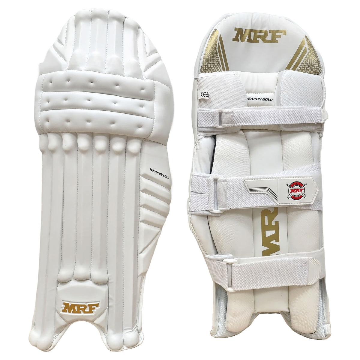 MRF Weapon Gold Batting Pads - Kingsgrove Sports